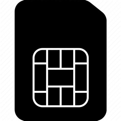 Sim Card Technology Mobile Communication Icon Download On Iconfinder