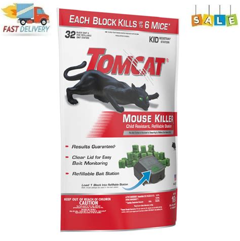 Tomcat Bait Blocks Weather Station
