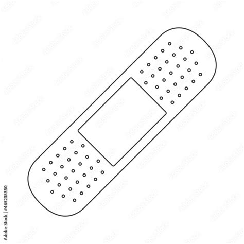 The Icon Outlines The Patch A Thin Strip Of Fabric On Which An Adhesive Mass Is Applied The