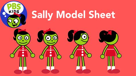 Pbsk Digital Art Sally Model Sheet By Tn1608 On Deviantart