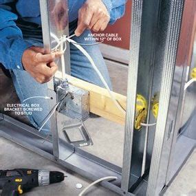 Medal Studs How To Use And Frame With Metal Studs Project DIY