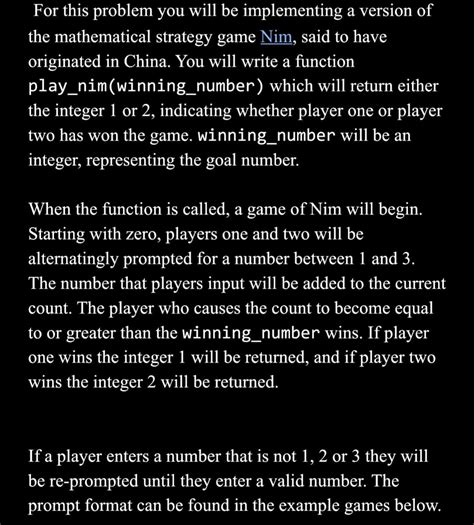 Answered In Python Playnim10 The Goal Is Bartleby