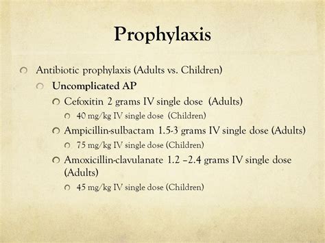 Aaos Joint Replacement Antibiotic Prophylaxis