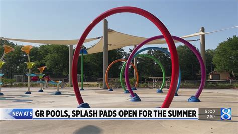 Time To Swim Grand Rapids Pools Splash Pads Open Friday