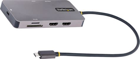 Buy Startech Usb C 3 0 2xhdmi Dock 120b Usbc Multiport