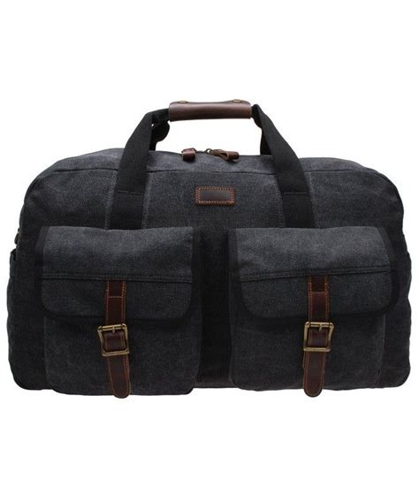 Extra Large Canvas Travel Bag Carry On Luggage Tote Handbag Multi