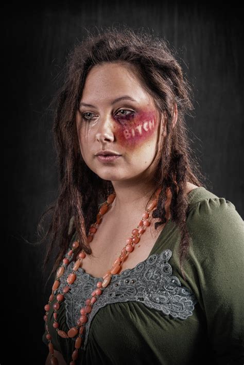 Powerful Images Show A World Where Verbal Abuse Leaves Physical Scars