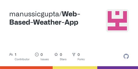 Github Manussicguptaweb Based Weather App