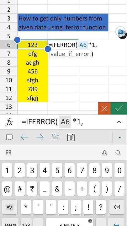 Iferror Function In Excel Use Of Iferror Function In Excel How To Get