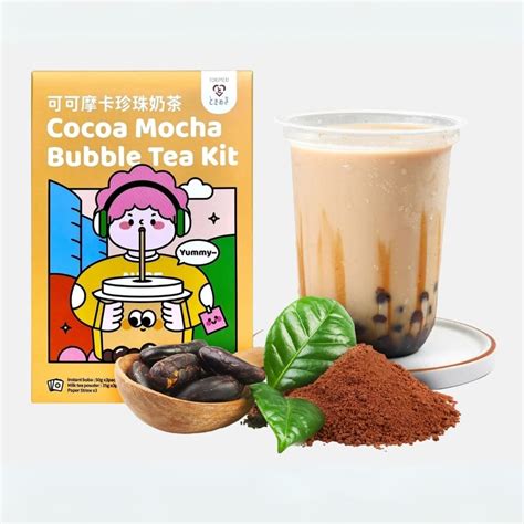 Tokimeki Bubble Tea csomag kakaós mocha ízű 3 adag