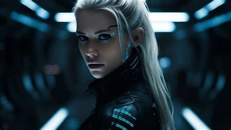 Fantastic Blonde Girl And Lights · Free Photo From Danastr Pictures And Wallpapers