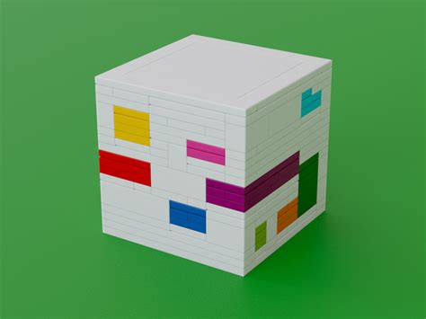 Lego Moc Cubular Lego Puzzle Box By Interstellar1 Rebrickable