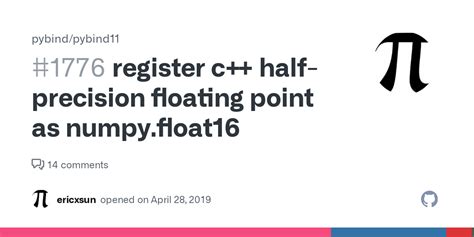 register c half precision floating point as numpy float16 · issue