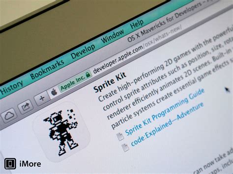 OS X Mavericks Preview Sprite Kit Simplifies D Game Development IMore