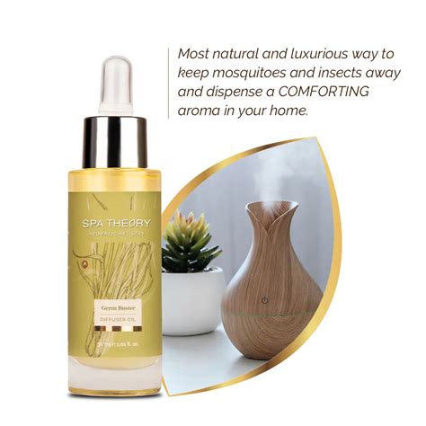 Lemongrass And Citronella Diffuser Oil Spa Theory