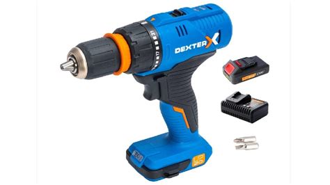 Test, avis et prix : Perceuse sans fil Dexter 20VSD2-35RCA.1A | Zone ...