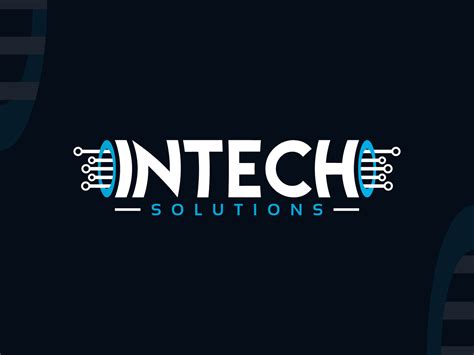 Intech Solutions Logo Design And Visual Identity Behance