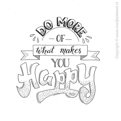 Quote Handlettering Marijketekentnl Hand Lettering Quotes