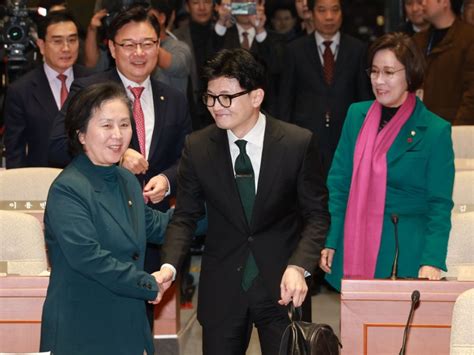 총선 출마설 한동훈 與 의총 등판 부산파이낸셜뉴스