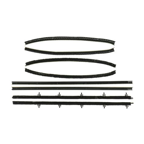 1968 69 Chevelle 2 Dr Sedan 8 Pc Window Felt Kit Windowfelts
