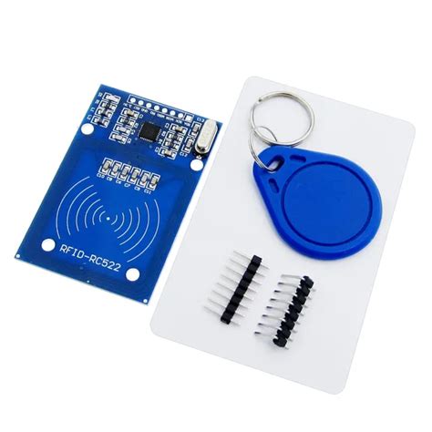 1PCS LOT RFID Module RC522 Kits S50 13 56 Mhz 6cm With Tags SPI Write In Sensors From Electronic