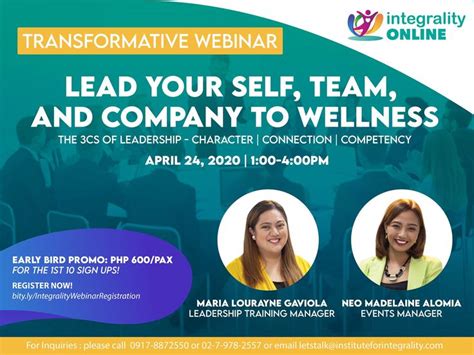 Pin By Shelley Gurrobat On Integrality Programs Training Manager