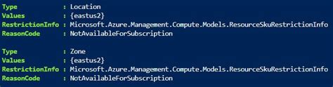 How To Know If A Virtual Machine Size Is Available For Vm Creation