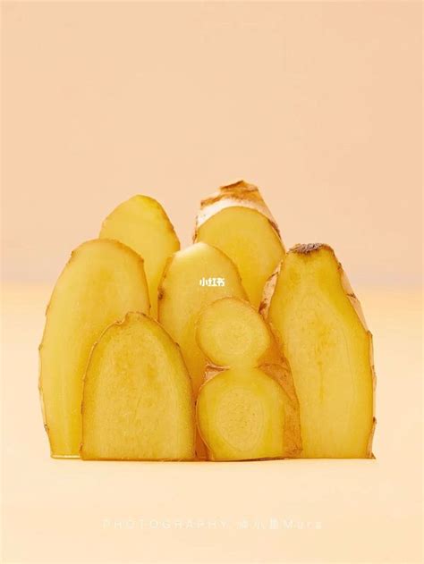 静物摄影丨冬日暖心的一片生姜 微距 蔬菜