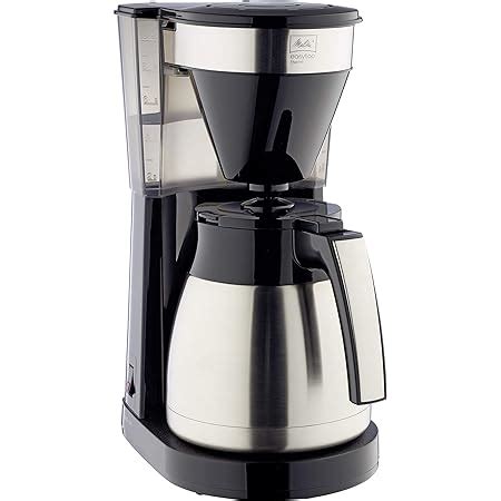 Melitta Look Therm Selection Filter Coffee Maker Black And Silver