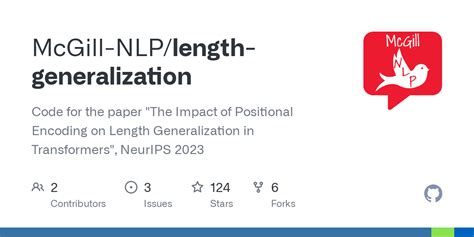 GitHub McGill NLP Length Generalization Code For The Paper The