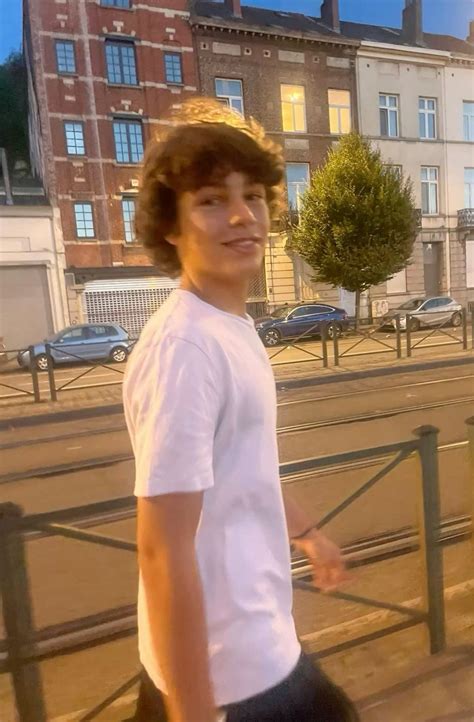 Marius De Saeger Droomjongen Beroemdheden Lou