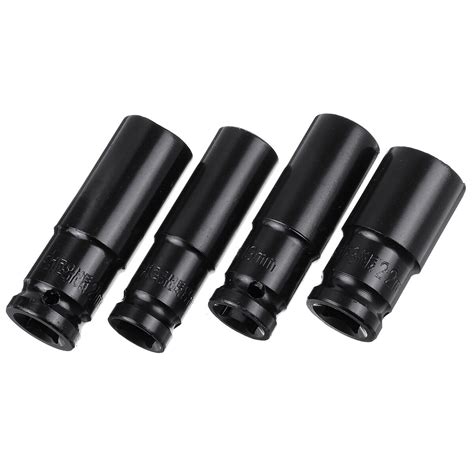 17 22m Impact Socket Set Sleeve Hexagonal Pneumatic Long Heavy Tyre Sl