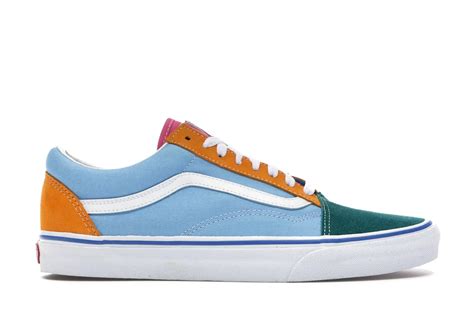 Vans Old Skool Colorblock Multi Mens Vn0a38g1t0b Us