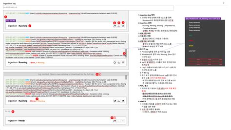 improve processing log during datasource ingestion · issue 736 · metatron app metatron