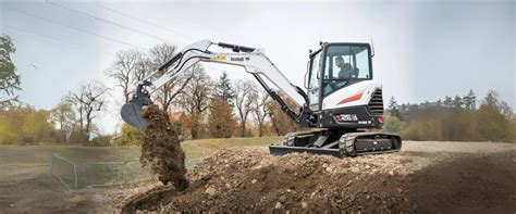 Ribeiro Alpha Locação De Mini Retroescavadeira Bob Cat Em Bauru Compacta E Potente