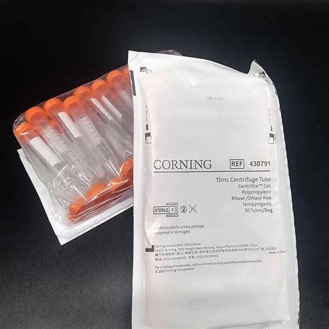 包邮Corning康宁15ml 50ml离心管不带架 430790 430791 430829 430828 虎窝淘