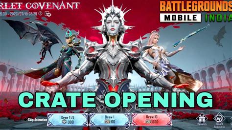 Bgmi First Crate Opening Classic Crate Premium Crate And Supply Crate