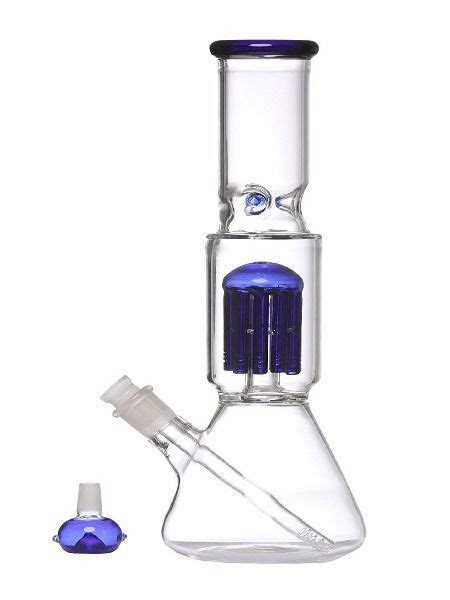 Metier 14 Inch Tall 9 Arm Tree Percolator Ice Bongs Smoking Water