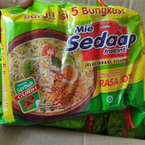 Jual Mie Sedap Kuah Soto Isi Shopee Indonesia