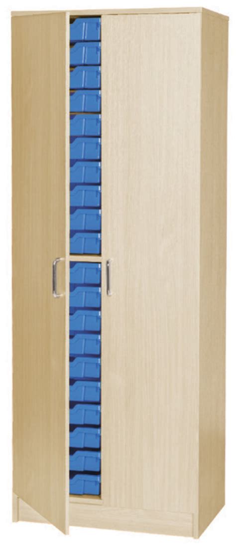 Cp00057896 Galt Double Column 40 Tray Storage Cupboard Findel