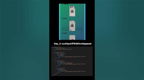 Html Video Tag Html 100daysofwebdevelopment Youtube