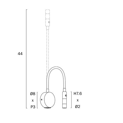 Solio 3w Led Switched Flexible Reading Wall Light With Usb Black War