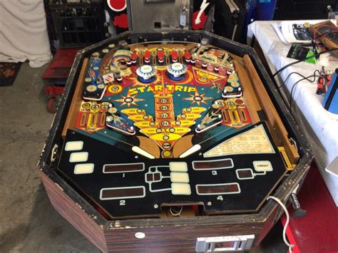 Arduino Resurrection Gameplan “star Trip” Cocktail Pinball Repairs