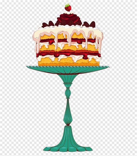 Как нарисовать стол с тортом 82 фото