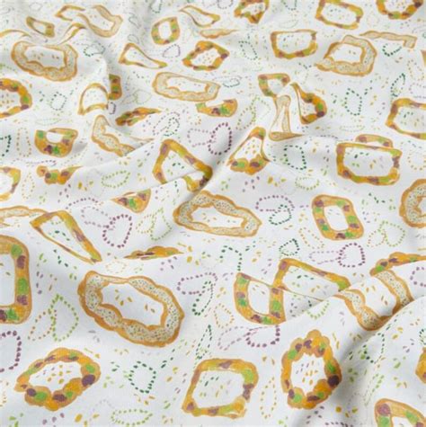 Dear Stella New Orleans Themed Fabric Mardi Gras Fabric Etsy