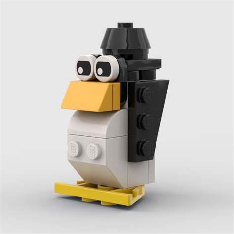 Lego Moc Penguin By Dvdliu Rebrickable Build With Lego