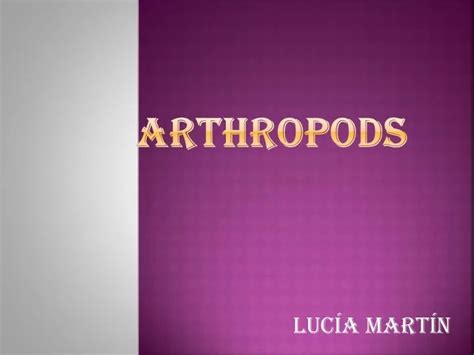 Ppt Arthropods Powerpoint Presentation Free Download Id1938970