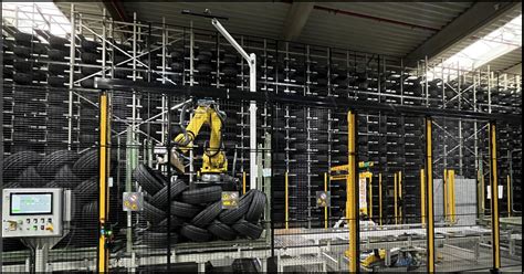 Automated Tire Depalletizing Photoneo Focused On 3d