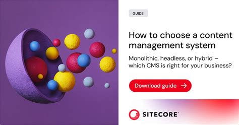 The Ultimate Cms Buyers Guide Sitecore Sitecore