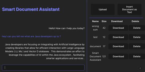Retrieval Augmented Generation RAG With Spring ReactJS And PGVector